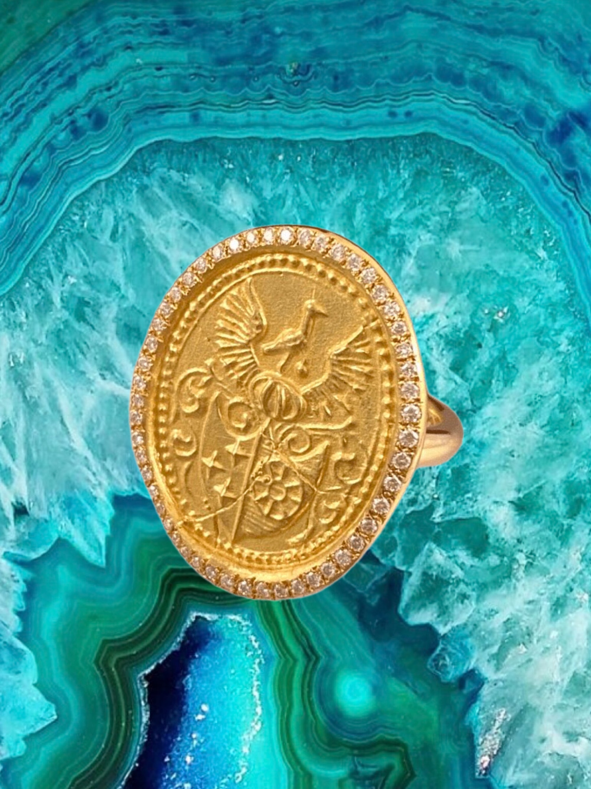 18kt Gold and Sterling Silver Quality Crafted Crest Jewelry – Koulianos ...